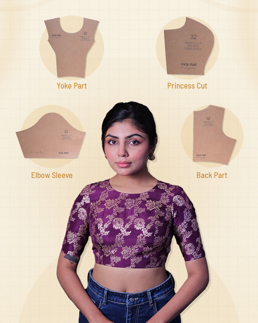 Special Farma Pattern Paper by Priya MG - Raja Rani – Raja Rani Products
