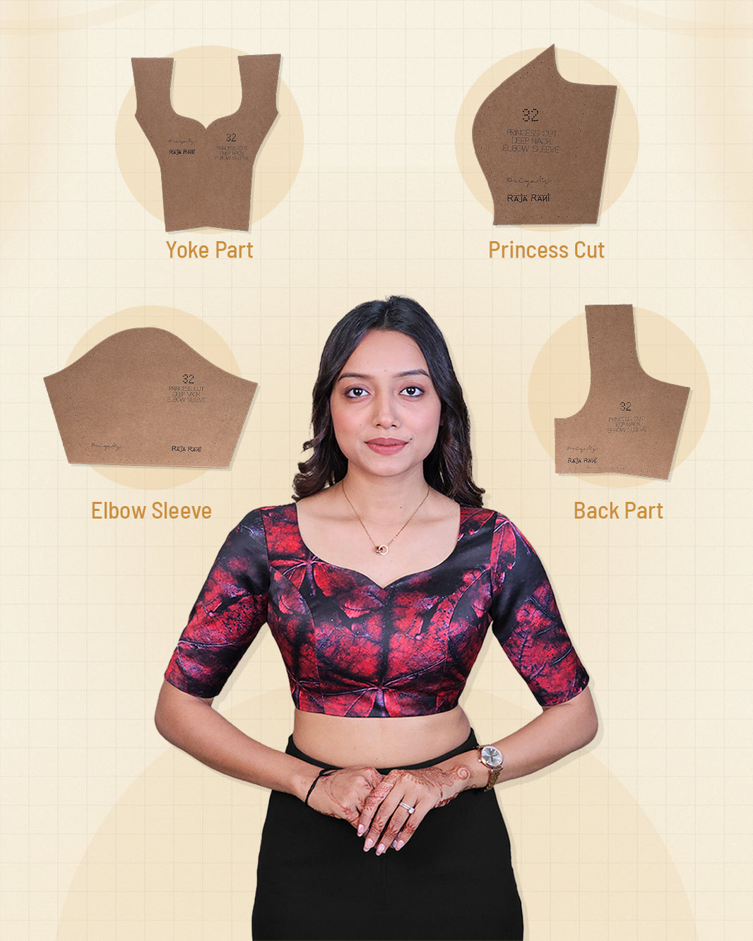 Special Farma Pattern Paper by Priya MG - Raja Rani – Raja Rani Products