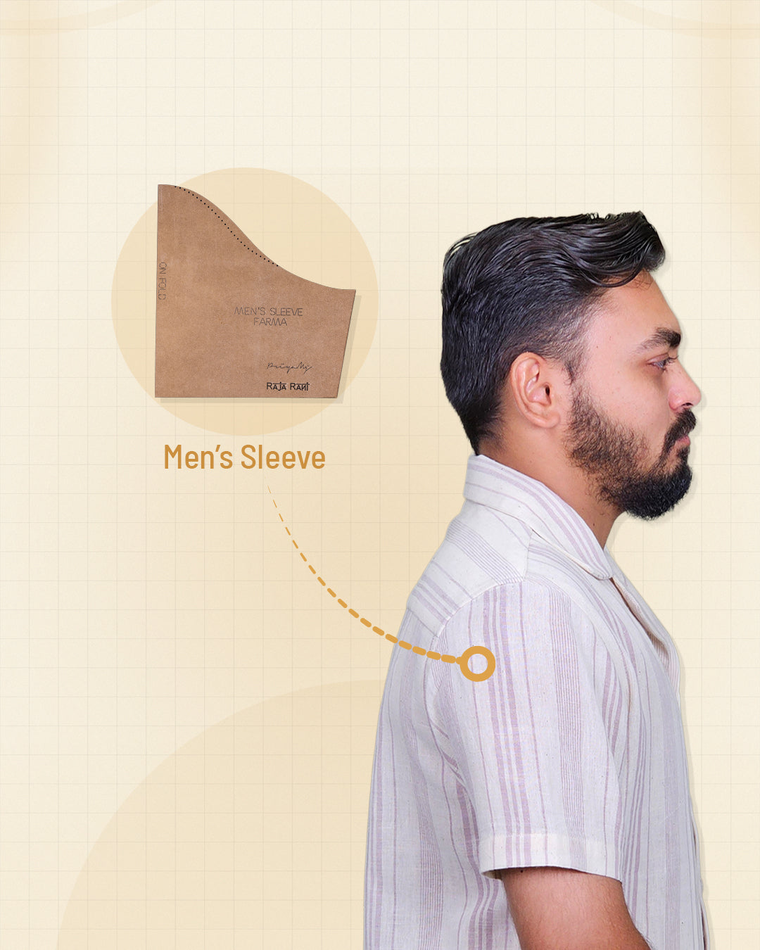 Priya MG Men's Sleeve Farma Expert Pattern | Raja Rani – Raja Rani Products